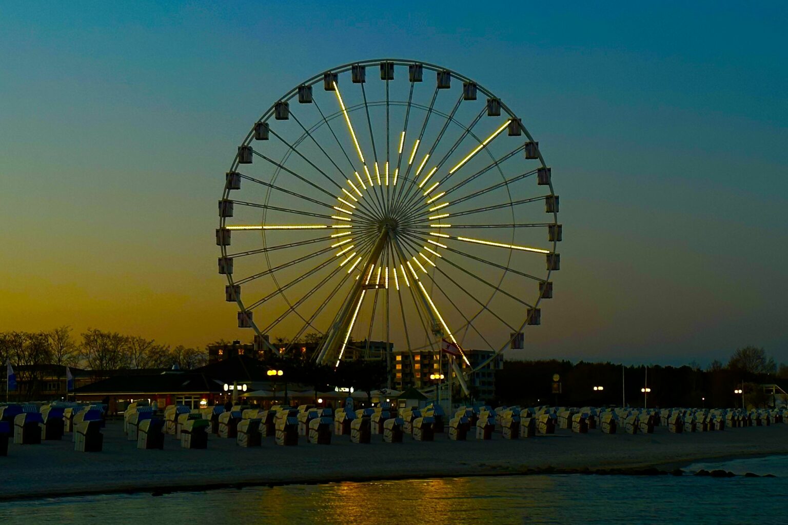 Saisonende für Riesenrad ‚La Noria‘ in Grömitz am 31. Oktober › OH-AKTUELL