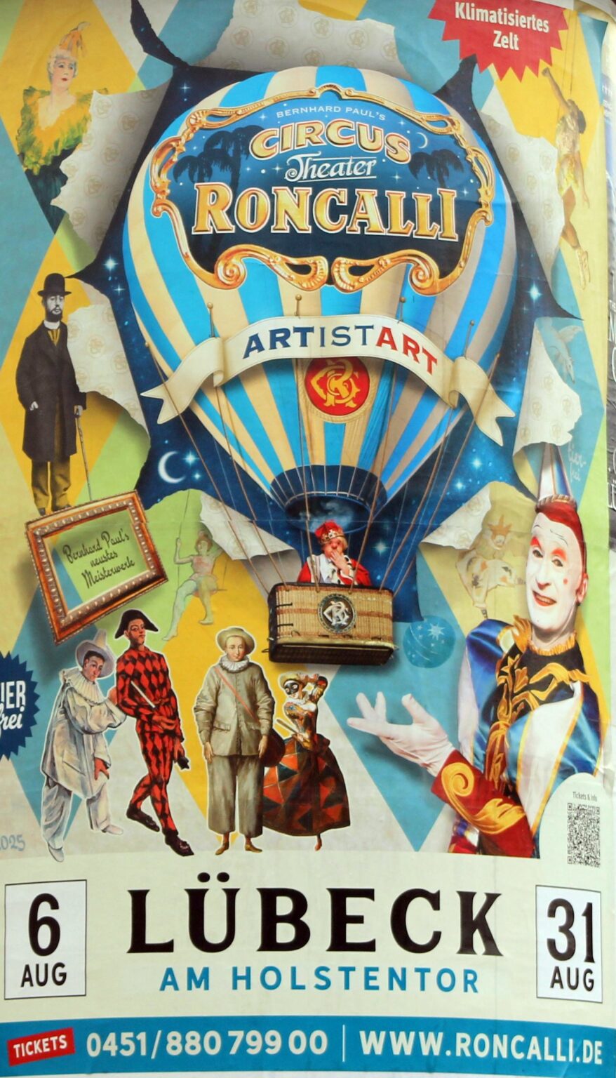 Drei Artisten im Circus Roncalli abgestürzt › OH-AKTUELL